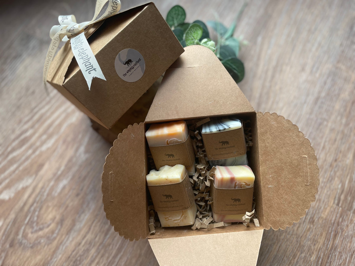 Mini Natural Soap bar Collection – The Wrinkly Elephant Company