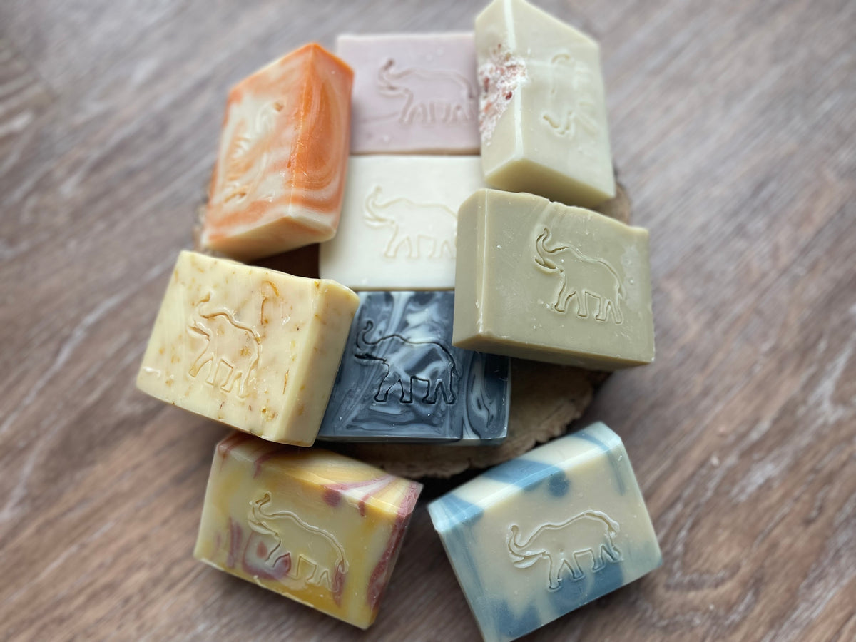 Natural Handcrafted Soap Bars.. – The Wrinkly Elephant Company