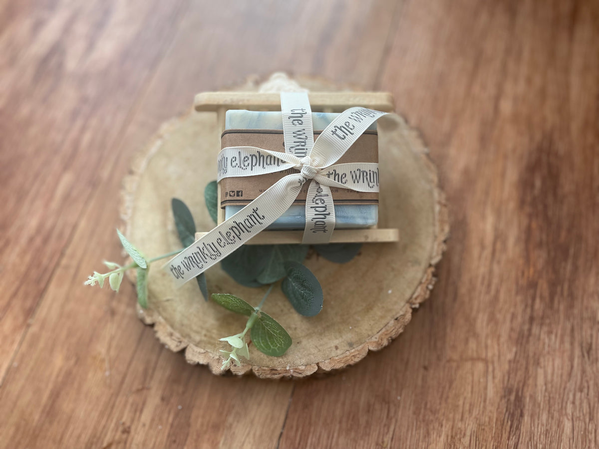 Natural bar Soap and Ladder gift set – The Wrinkly Elephant Company