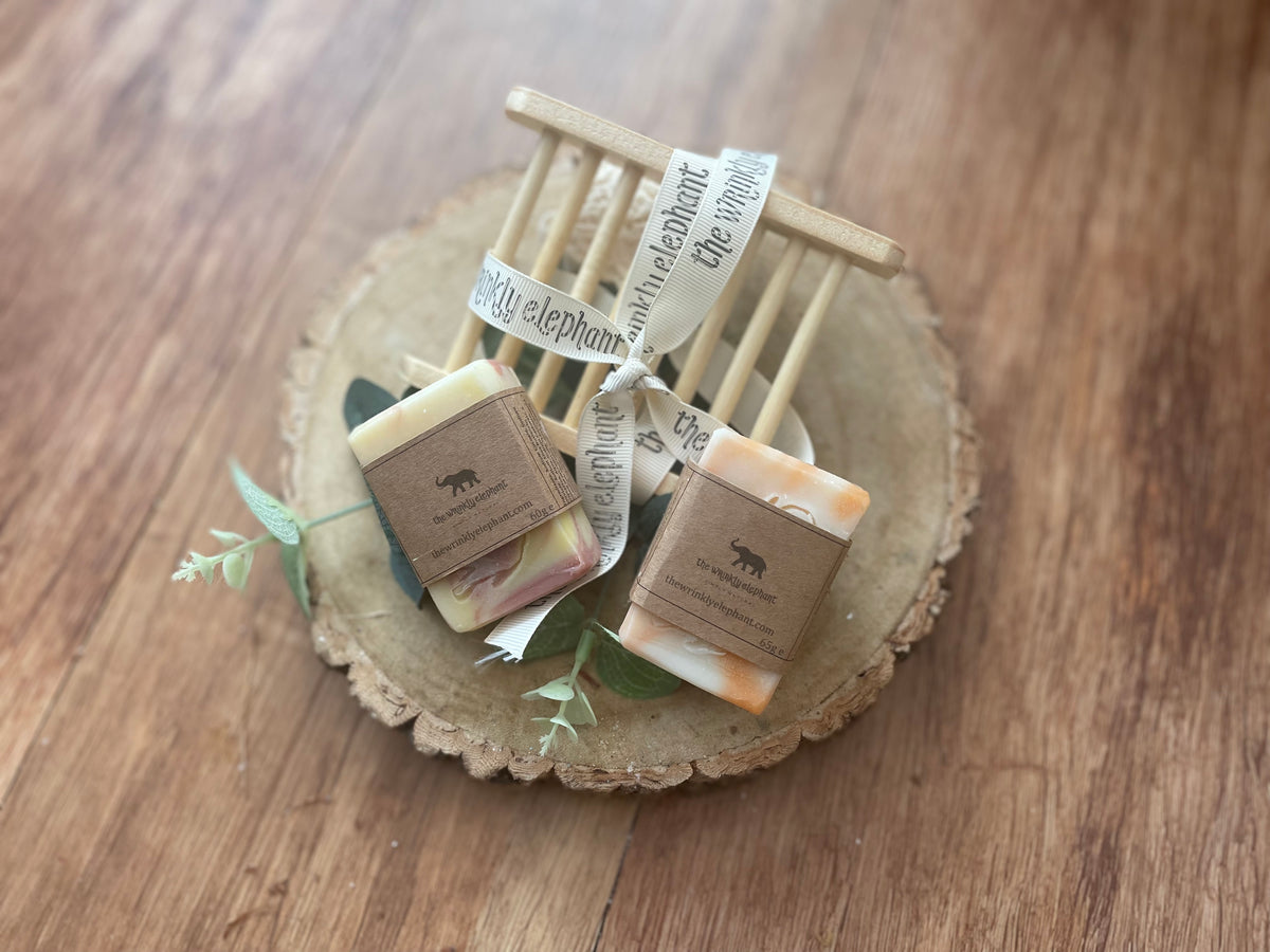 The Wrinkly Elephant Mini Soap Duo and Ladder – The Wrinkly Elephant ...